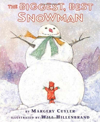 The Biggest Best Snowman [Happy Easy Picture Book] 그림책 G3 English Book ...
