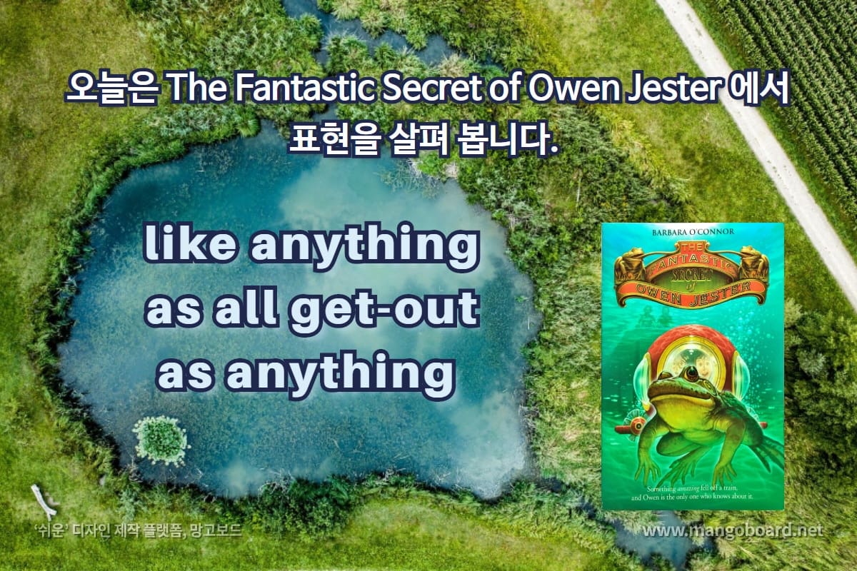 ditch, put two and two together [영어표현] The Fantastic Secret of Owen ...
