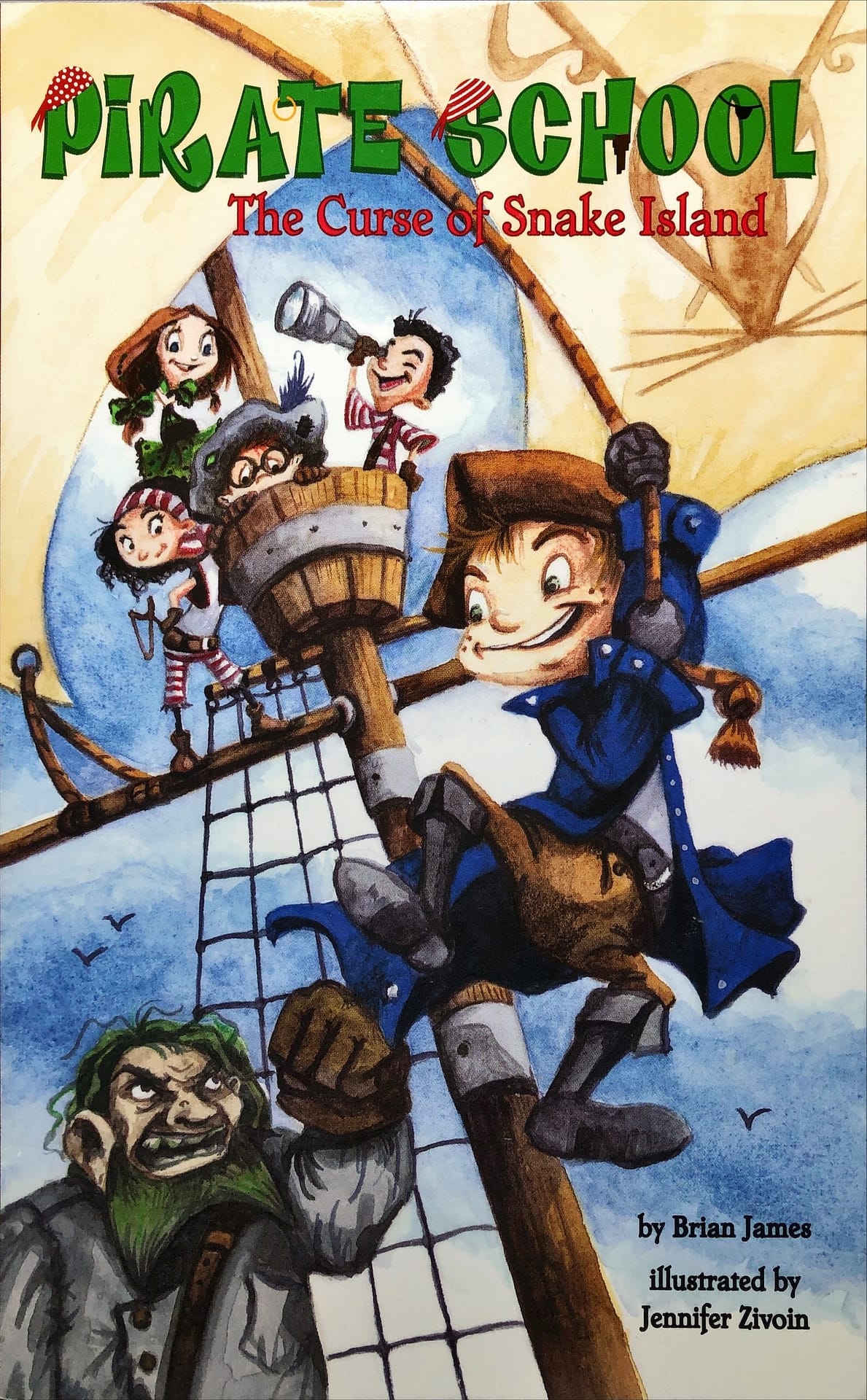 The Curse of Snake Island [Delightful, not too Easy Chapter Book] 챕터북